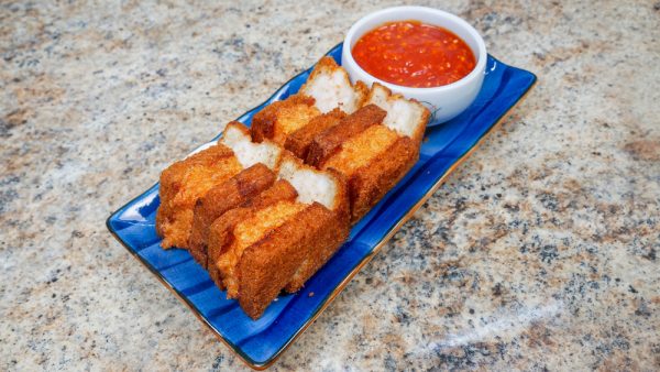 Crispy Shrimp Toast (Menbosha) - Jecca Chantilly