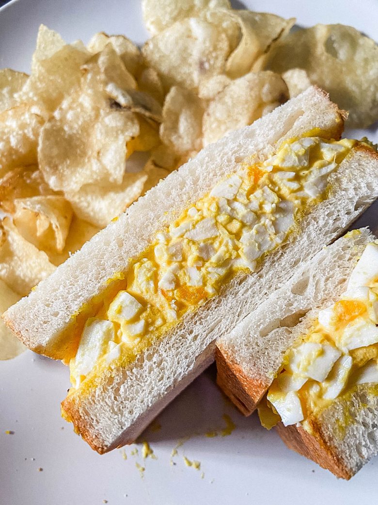 How to Make Japanese Egg Sandwich - Jecca Chantilly