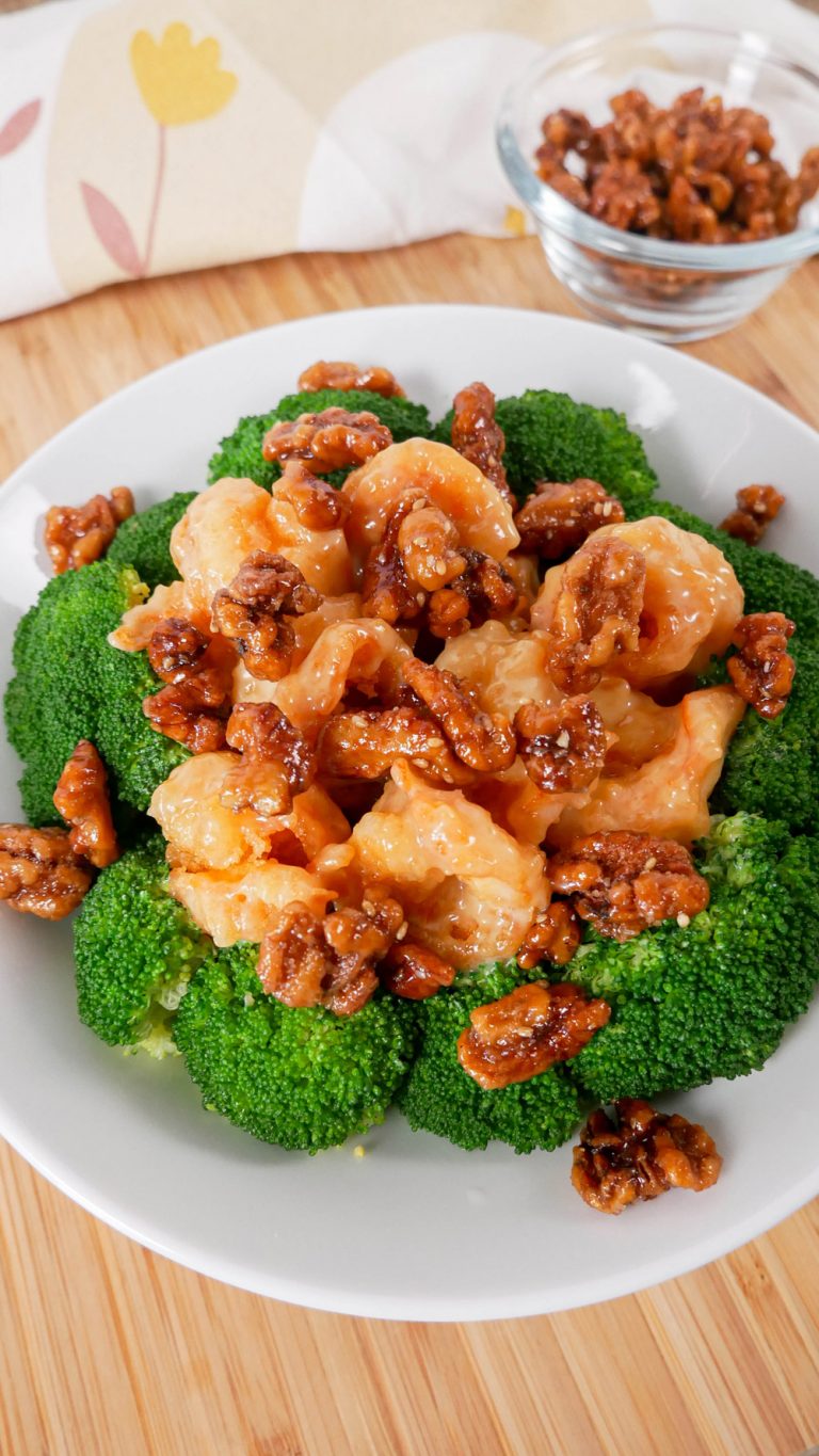 Honey Walnut Shrimp - Jecca Chantilly