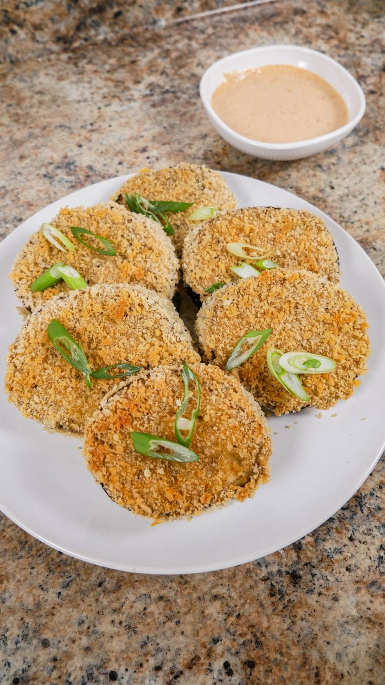 Baked Vegan Katsu with Eggplant Recipe - Jecca Chantilly