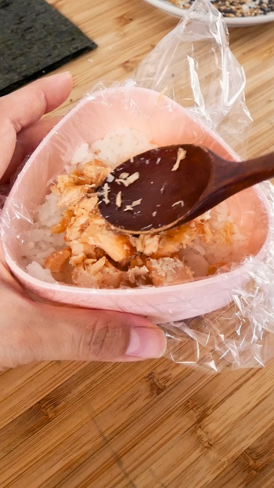 Salted Salmon Onigiri - Jecca Chantilly