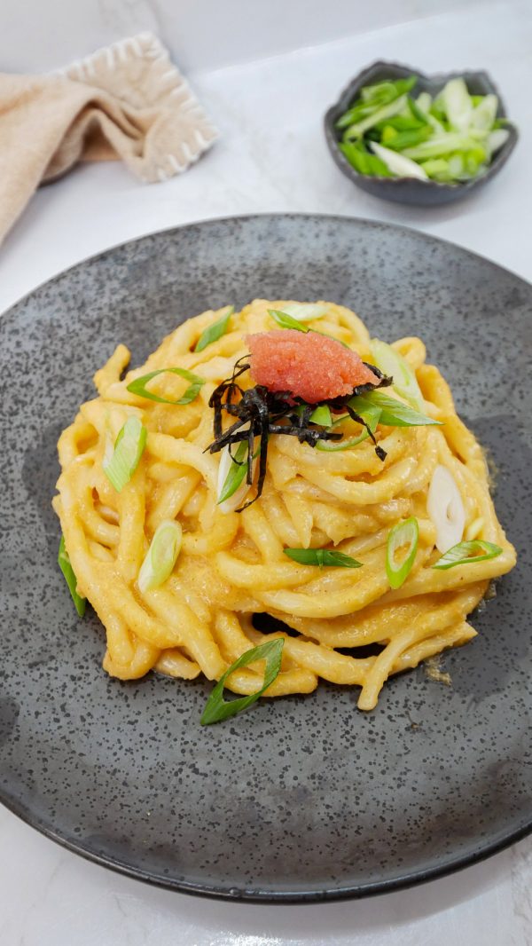 10 Minute Mentaiko Udon - Jecca Chantilly