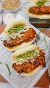 Korean Fried Chicken Bao - Jecca Chantilly