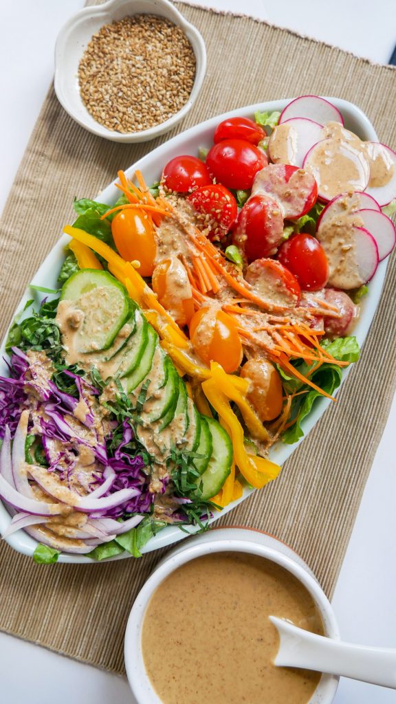 Creamy Sesame Dressing Recipe - Jecca Chantilly