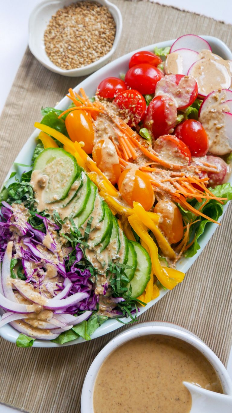 Creamy Sesame Dressing Recipe - Jecca Chantilly