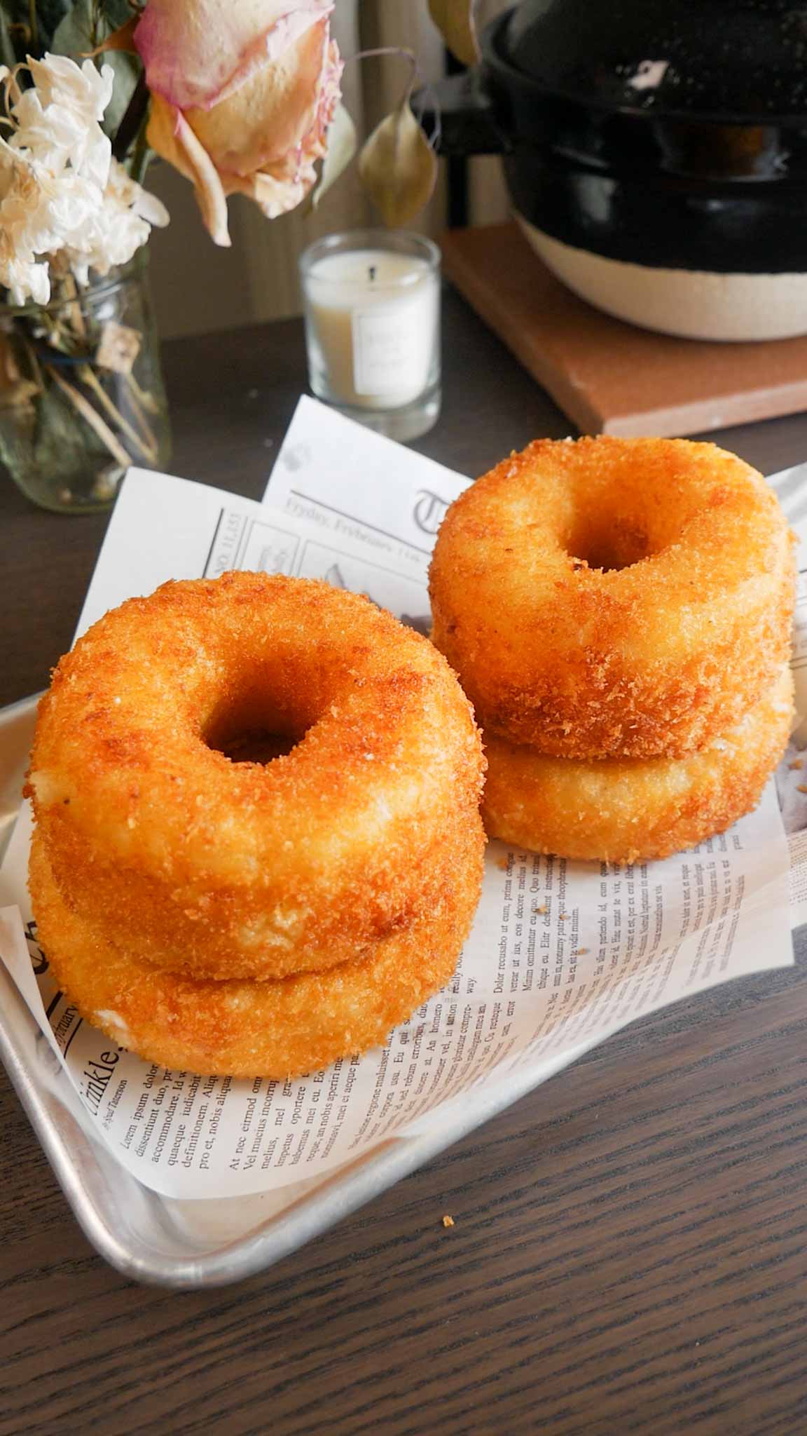 Potato Cheese Donuts Recipe - Jecca Chantilly