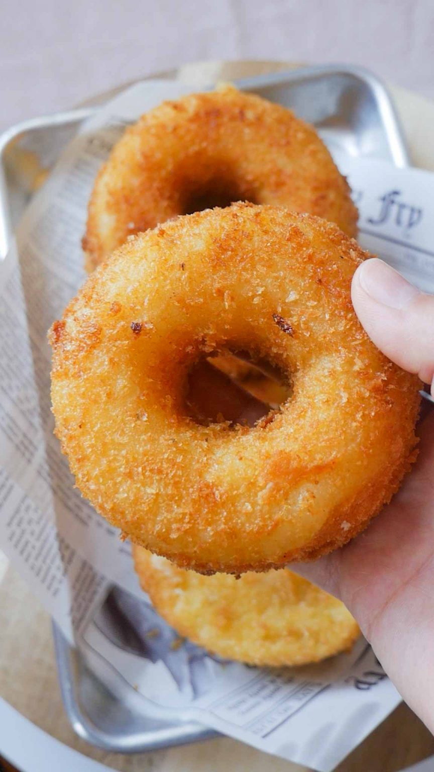 Potato Cheese Donuts Recipe - Jecca Chantilly