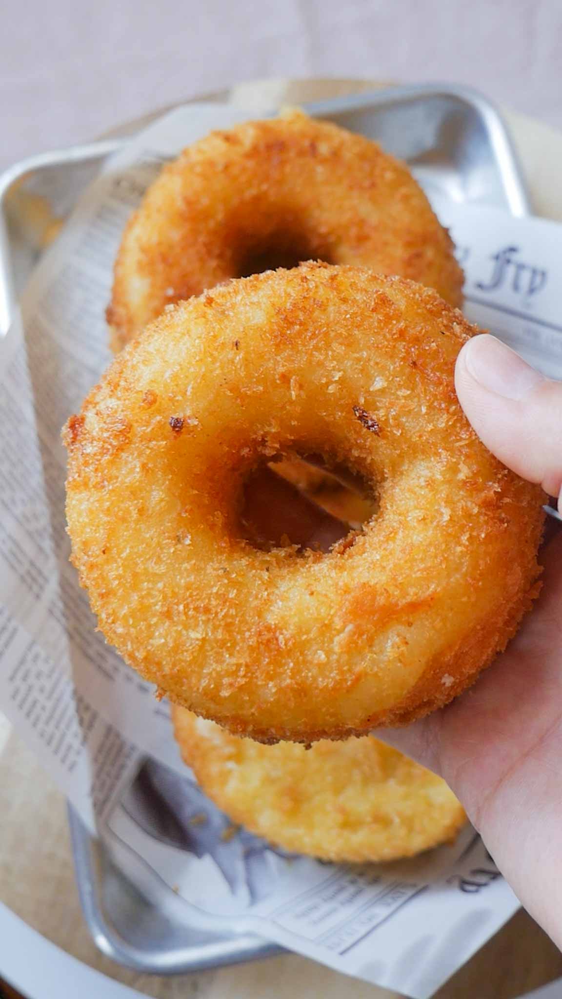 Potato Cheese Donuts Recipe - Jecca Chantilly