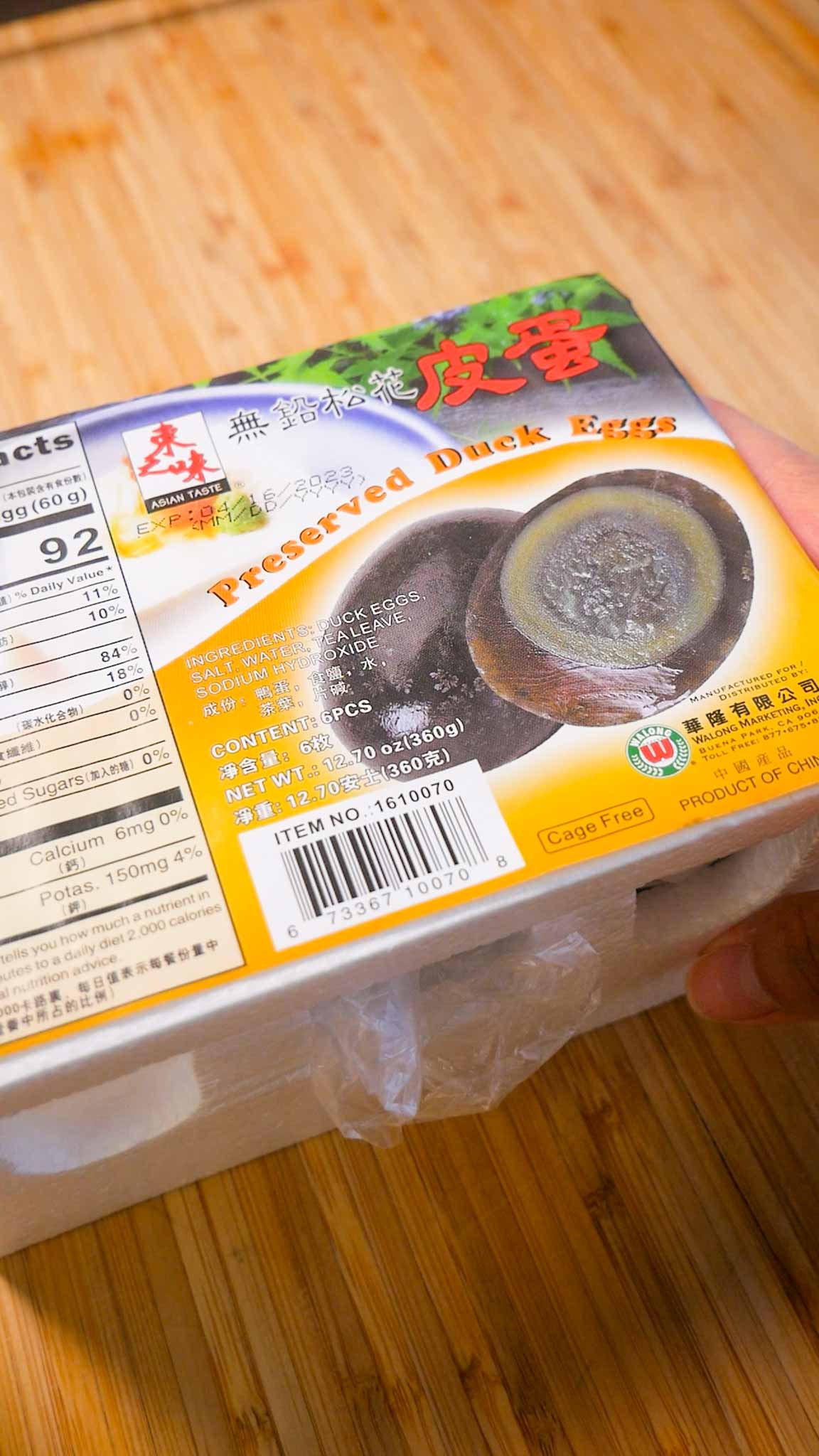 Preserved Duck Egg Congee Recipe (Century Egg Congee) - Jecca Chantilly