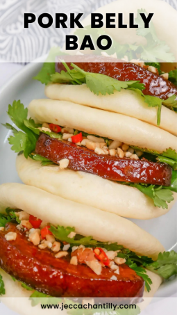 Pork Belly Bao Recipe (Gua Bao) - Jecca Chantilly