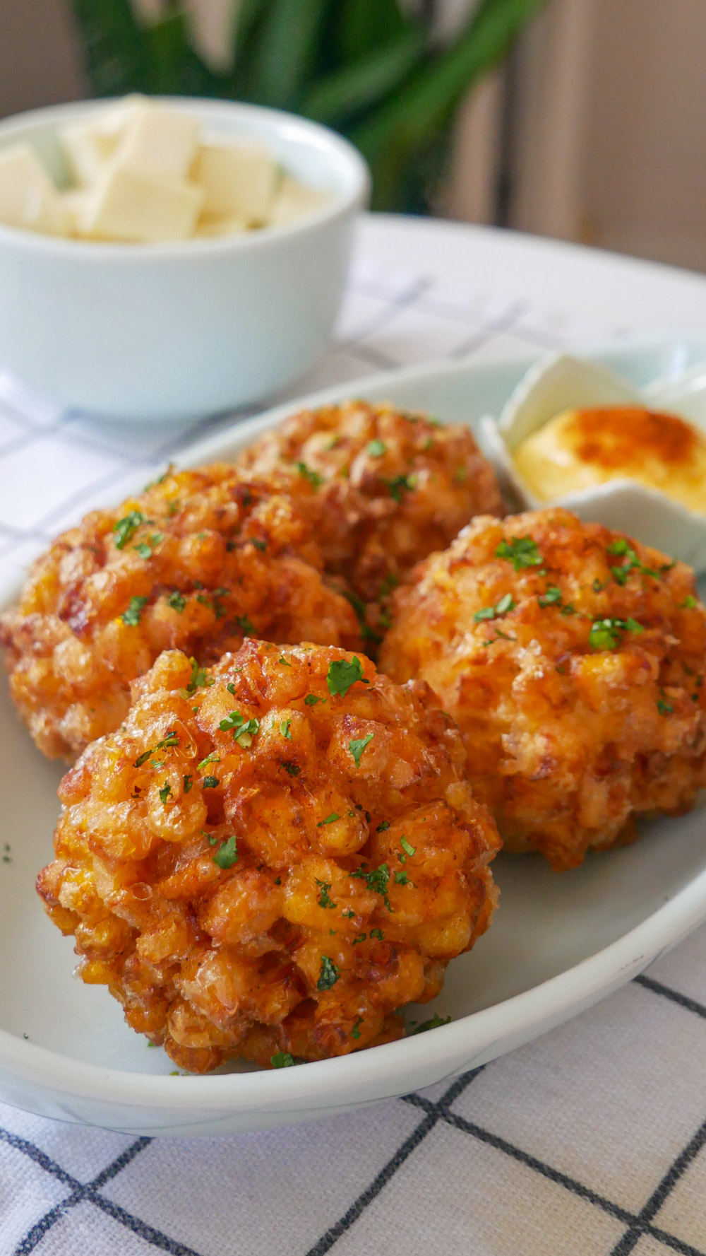 Corn Cheese Balls - Jecca Chantilly