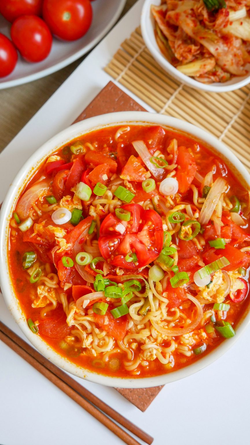 Tomato Instant Ramen Recipe - Jecca Chantilly