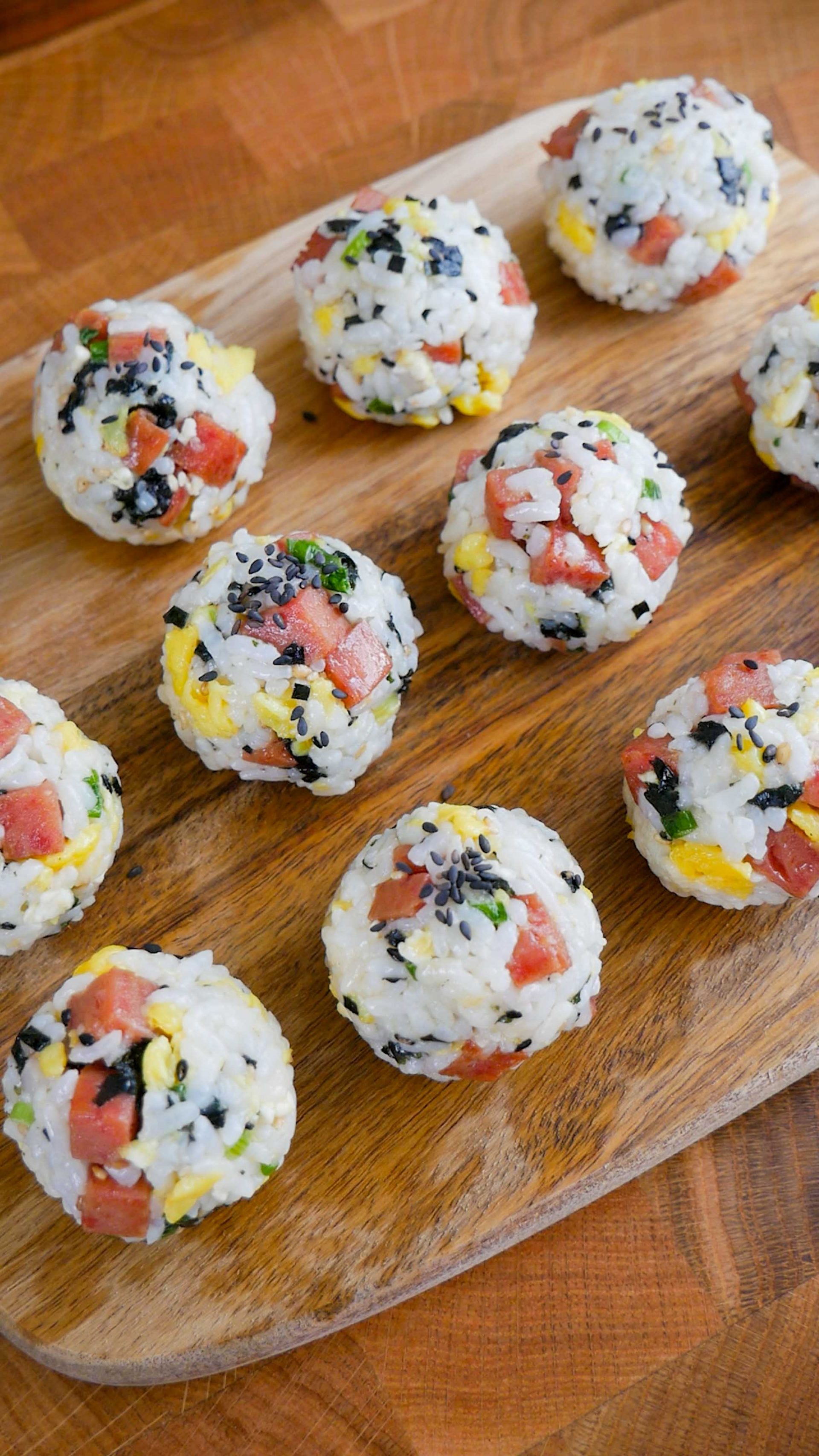 Spam Rice Balls Recipe - Jecca Chantilly