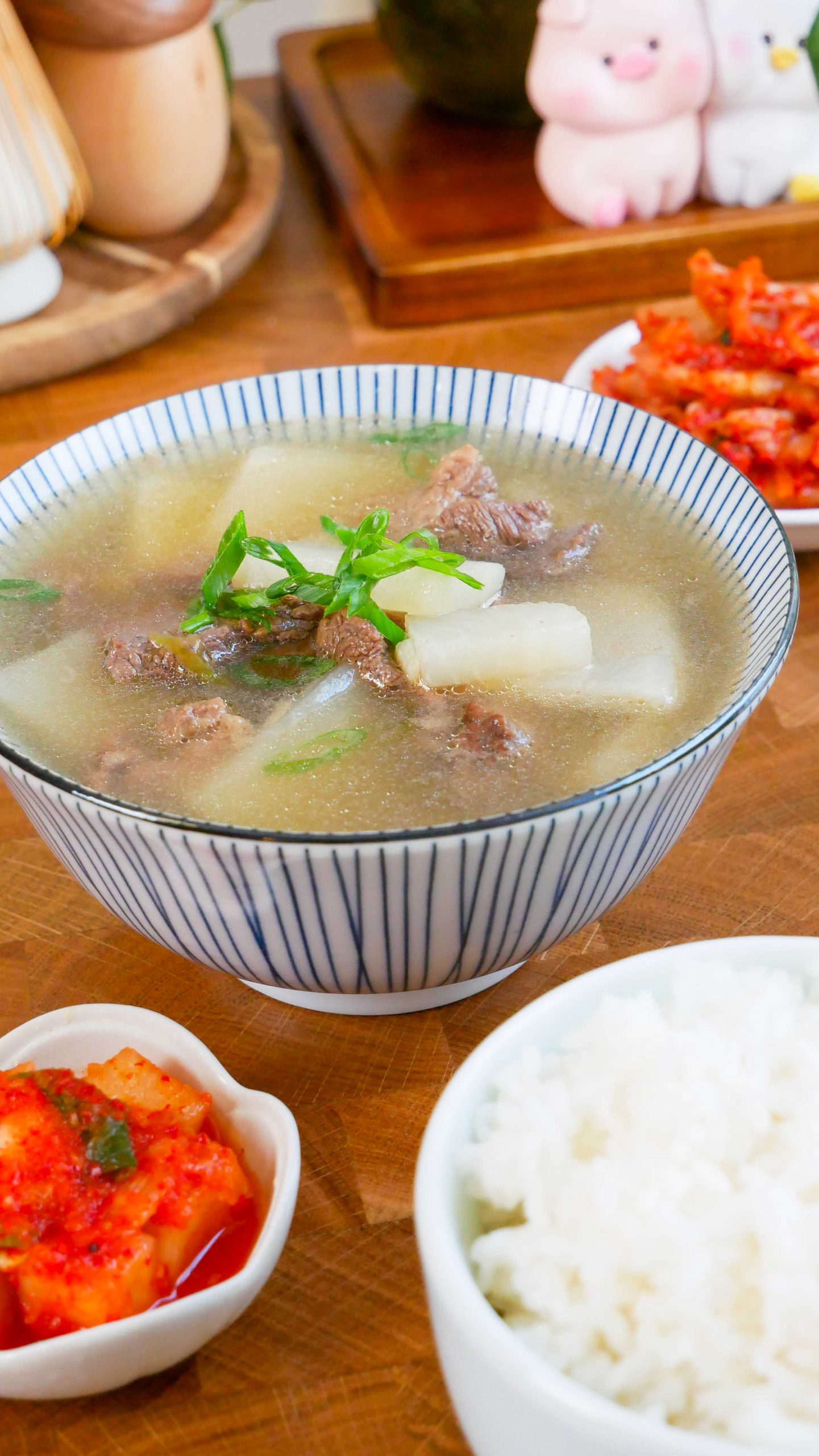 Korean Beef Radish Soup Recipe - 소고기 무국 (Soegogi Muguk) - Jecca Chantilly