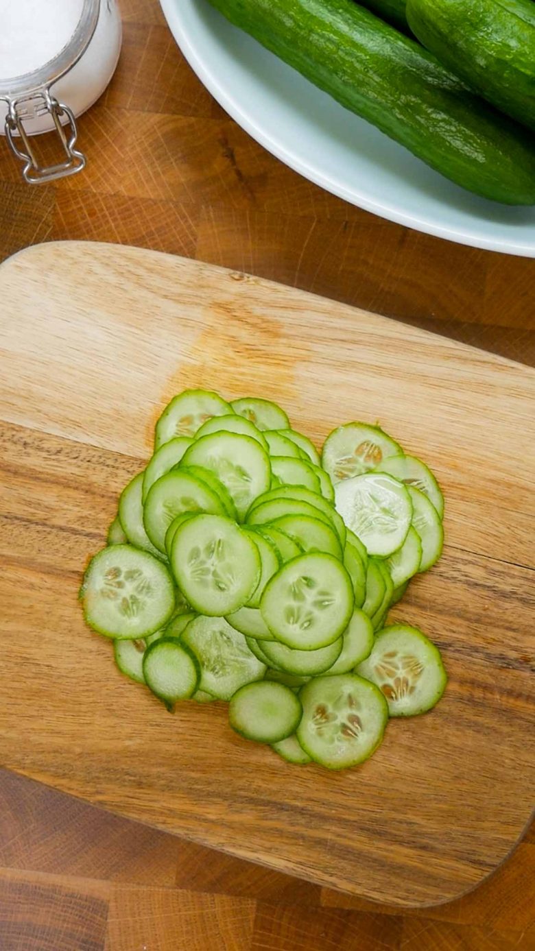 Quick Asian Pickled Cucumbers Recipe - Jecca Chantilly
