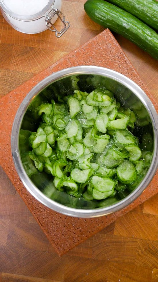 Quick Asian Pickled Cucumbers Recipe - Jecca Chantilly