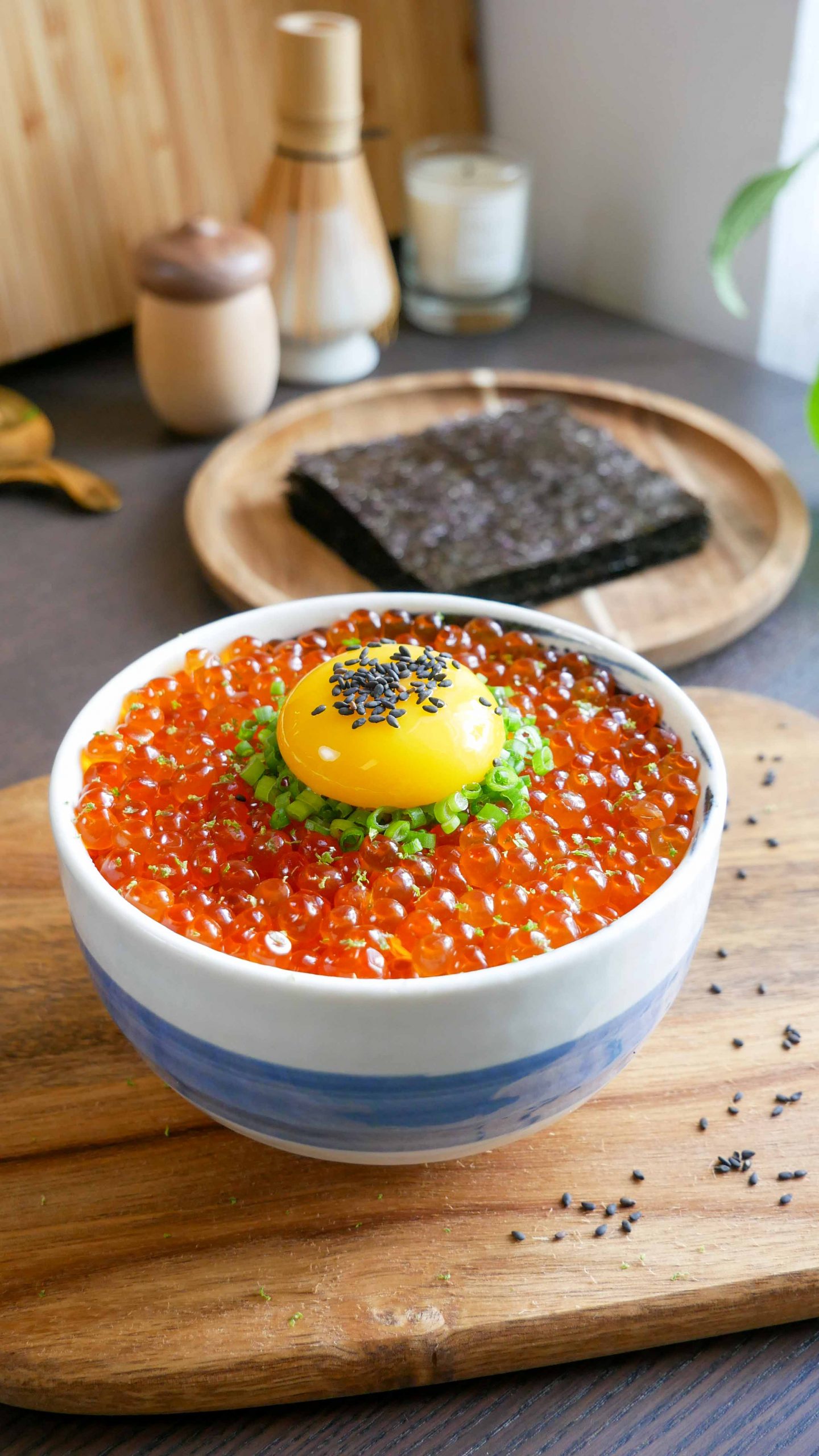 Ikura Don (Salmon Roe Rice Bowl Recipe) - Jecca Chantilly