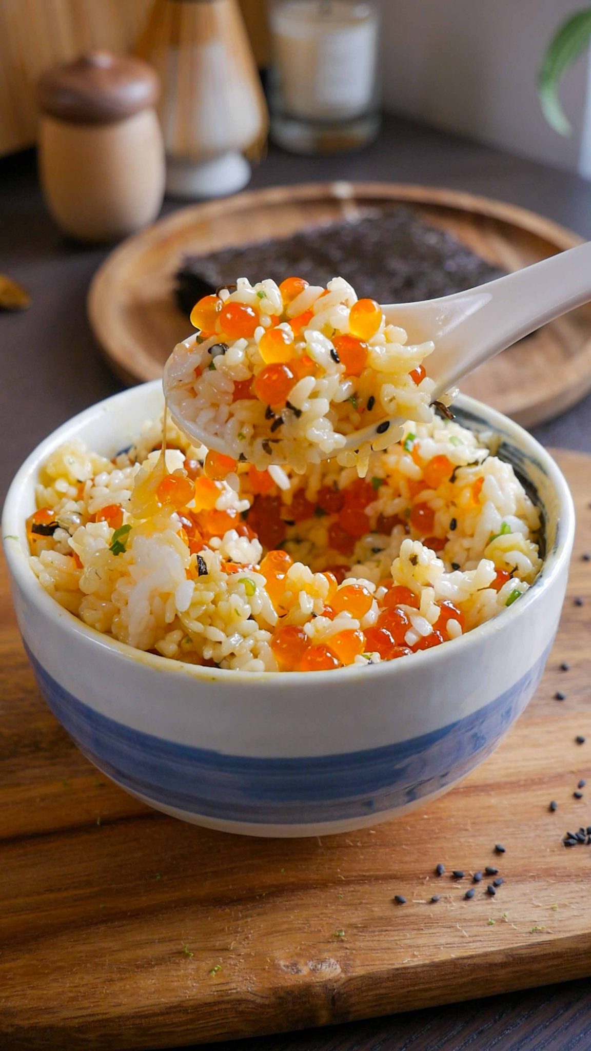 Ikura Don (Salmon Roe Rice Bowl Recipe) - Jecca Chantilly