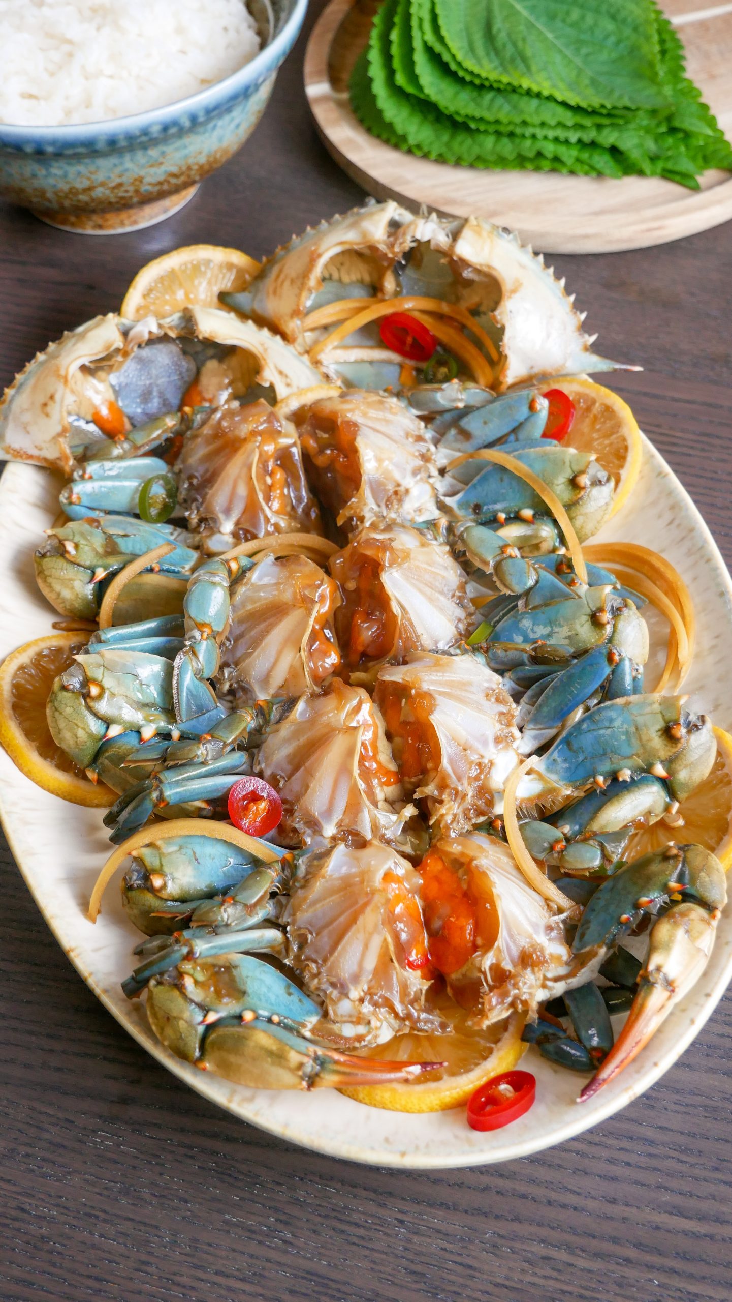 Soy Marinated Raw Crab - 간장게장 (Ganjang Gejang) - Jecca Chantilly